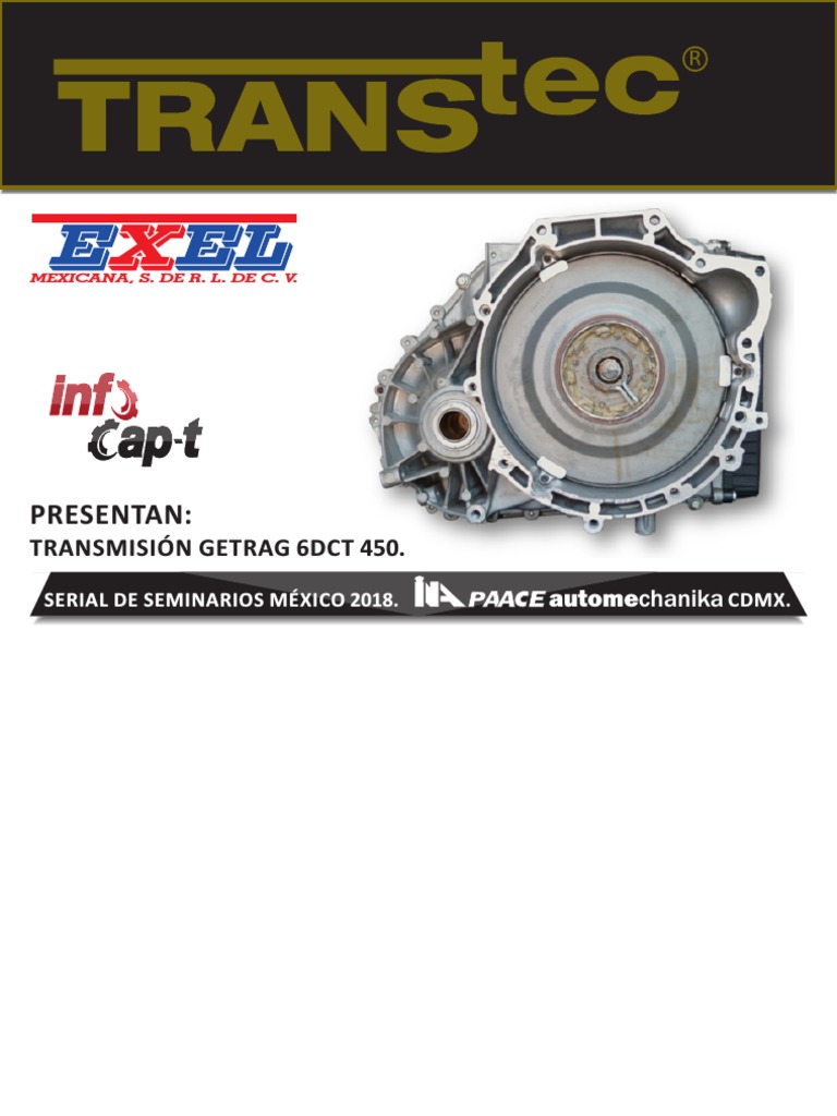 Transmisión Volvo 6DCT 450: Detalles Técnicos | PDF | Engranaje | Embrague
