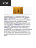 Family Tree of The Goryeo Royal Family | PDF | Korea | Heads Of State