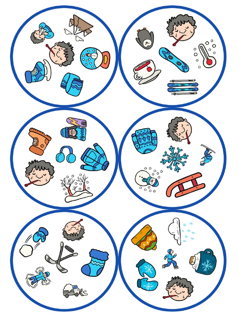 Dobble Winter Inamineofideas | PDF