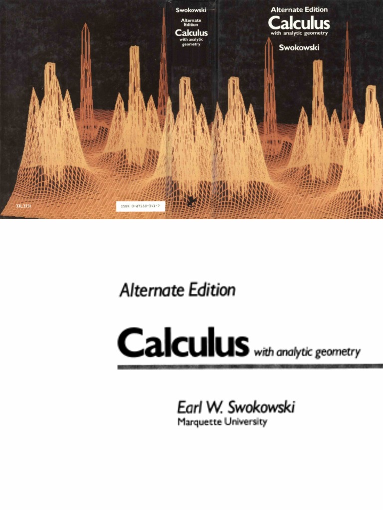 Swokowski Calculus With Analytic Geometry | PDF Swokowski Calculus With Analytic Geometry | PDF