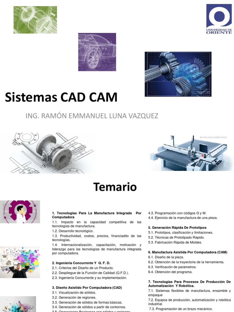 Sistemas CAD CAM | PDF | Obras intelectuales | Industrias