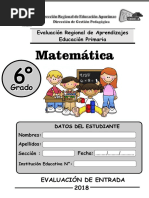 6° Primaria - Evaluacion Matematica | PDF | Frutas comestibles | Fruta
