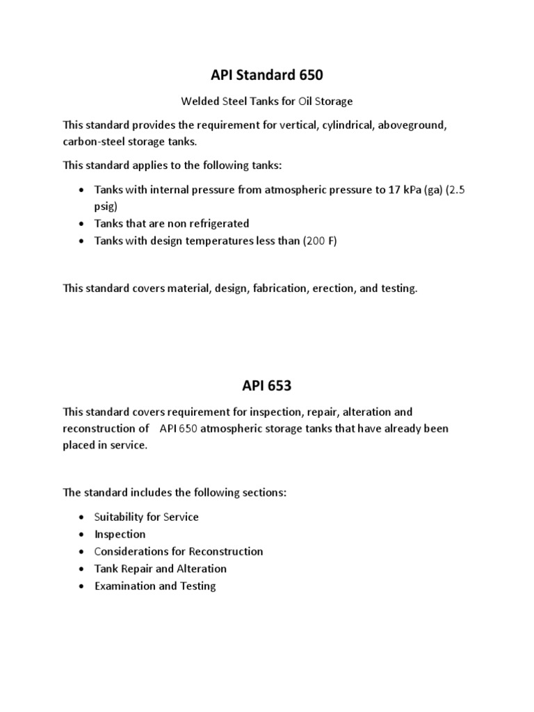 API Standard 650 | PDF | Buoyancy | Stress (Mechanics)