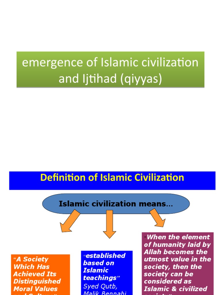 Emergence Of Islamic Civilization Pdf Abrahamic Religions
