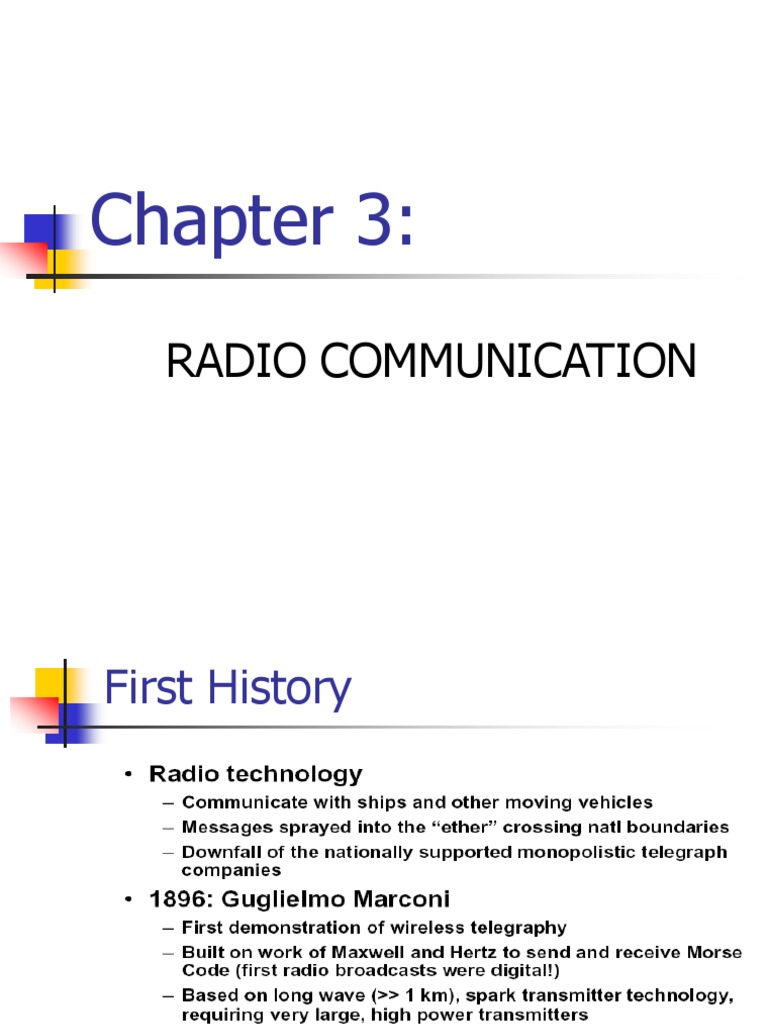 Radio Communication | PDF | Radio Propagation | Antenna (Radio)