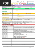 MOC Process Flow Chart | PDF | Engineering | Business