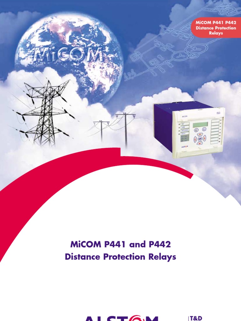 LDP Micom Relays P441 & P442 For Distance Protection | PDF | Relay ...