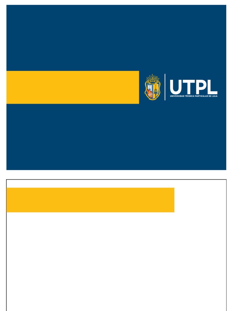 Plantilla UTPL | PDF