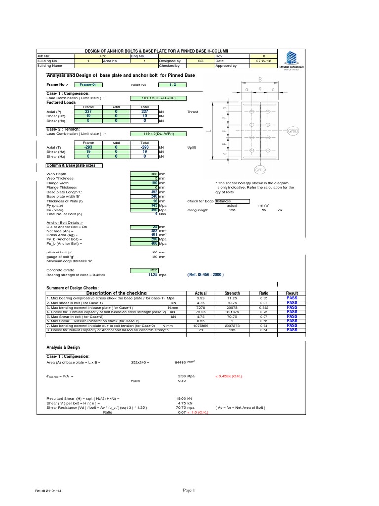 B-1 - Canopy Base Plate | PDF | Screw | Mechanical Engineering
