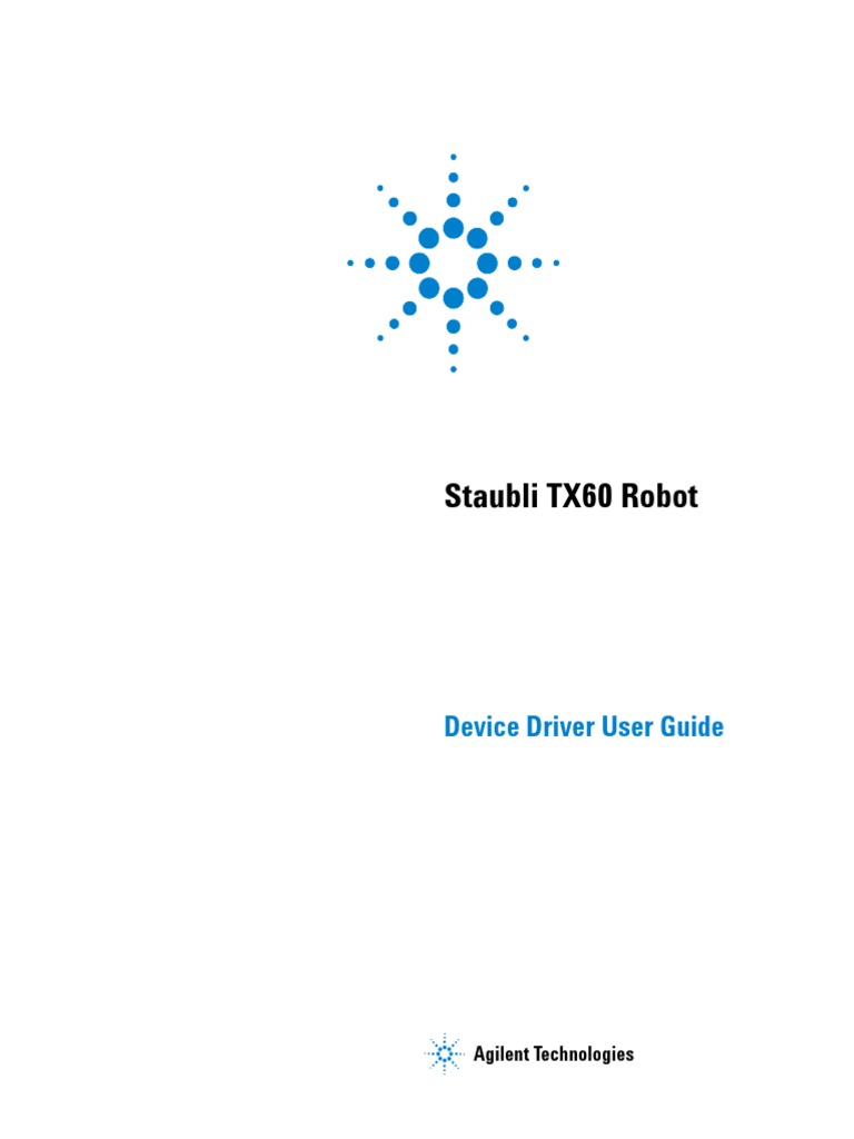 Staubli rx90 | PDF | Device Driver | Computer File