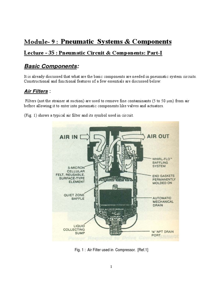 Pneumatic Circuit Design Analysis | PDF | Valve | Pneumatics