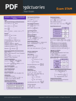 Formulae and Tables For Actuarial Exams | PDF | Mathematical And ...