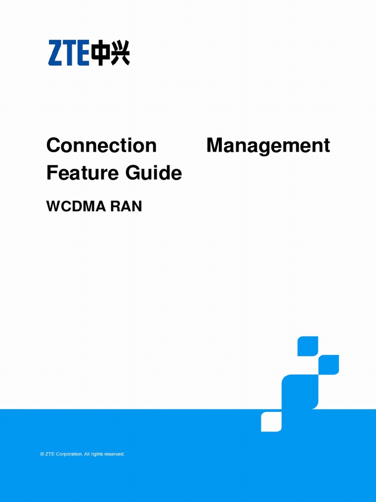 ZTE UMTS Connection Management Feature Guide V6!1!201204 | PDF ...