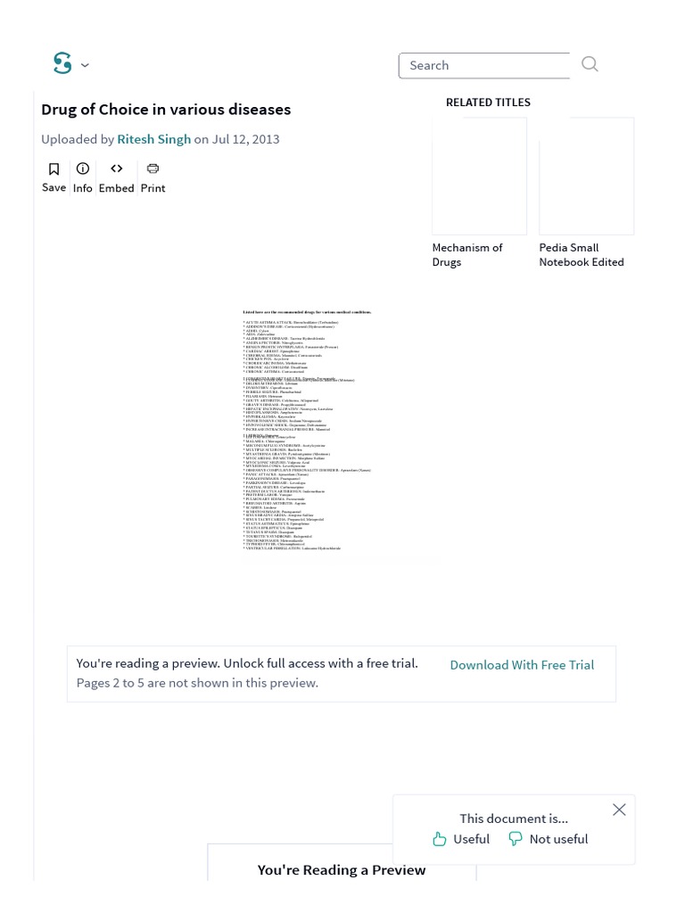 Drug of Choice in Various Diseases - Candidiasis - Pharmacology | PDF ...