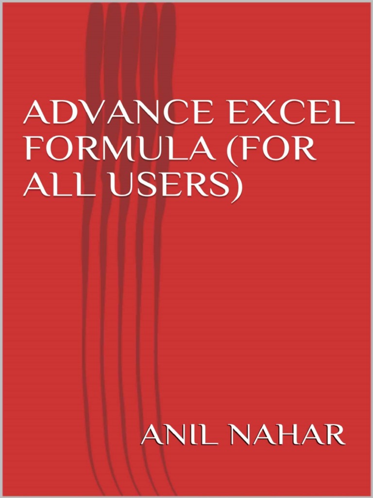 Advance Excel Formula For All Users PDF Visual Basic For