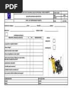 CHECK LIST Equipos Airless de Pintado Por Aspercion | PDF | Presión ...
