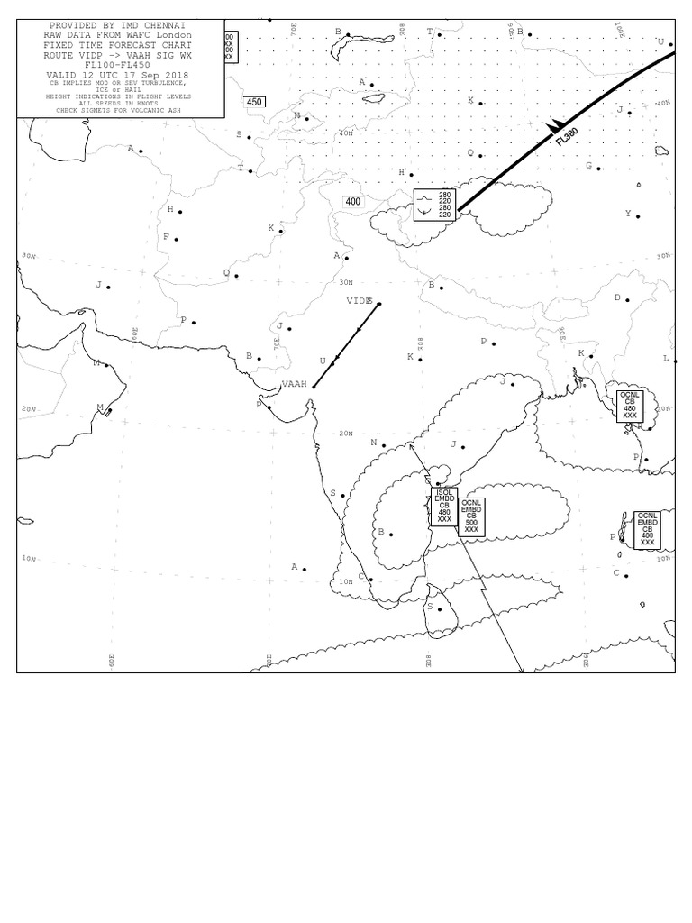 Provided by Imd Chennai Raw Data From Wafc London Fixed Time Forecast ...