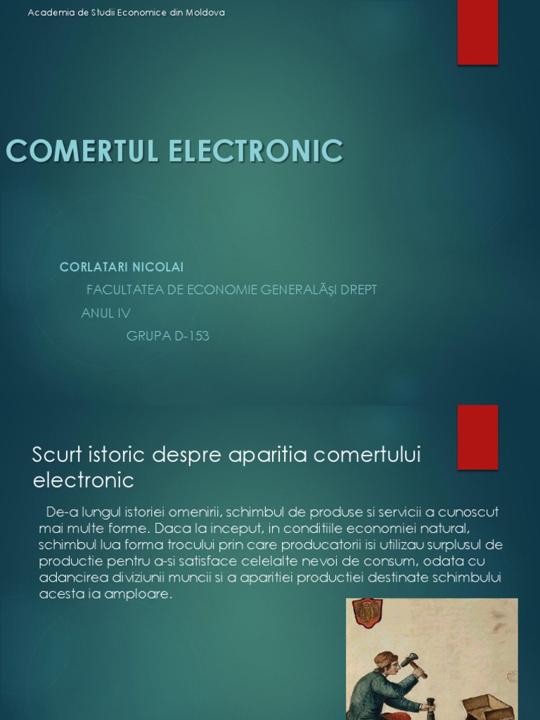 Comertul Electronic | PDF