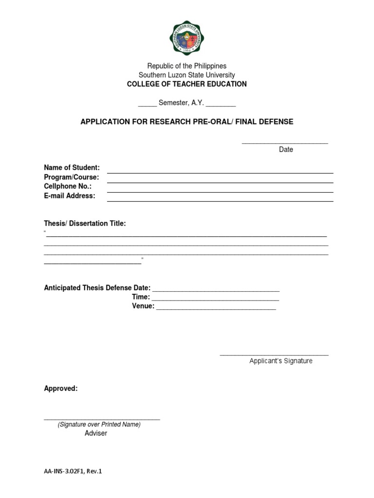 g2 Application For Research Defense | PDF