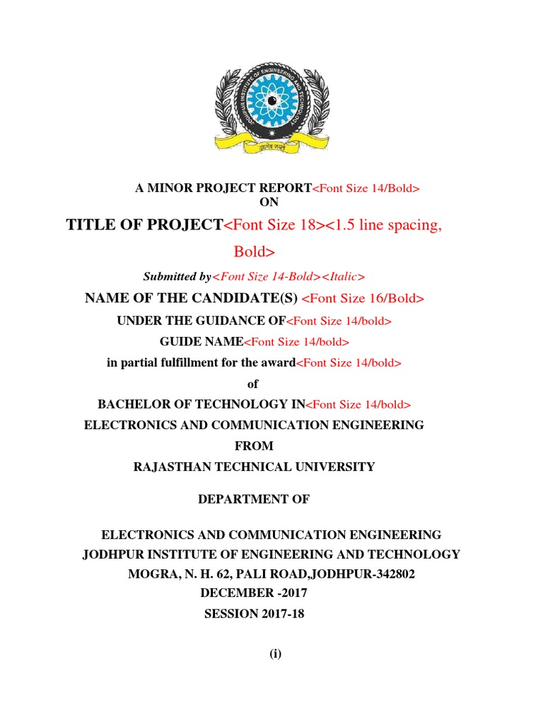 Title of Project | PDF | Intellectual Works | Computing