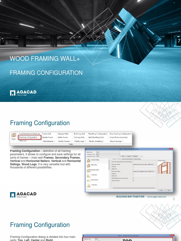 3 Wall Framing Configuration | PDF | Framing (Construction) | Computing