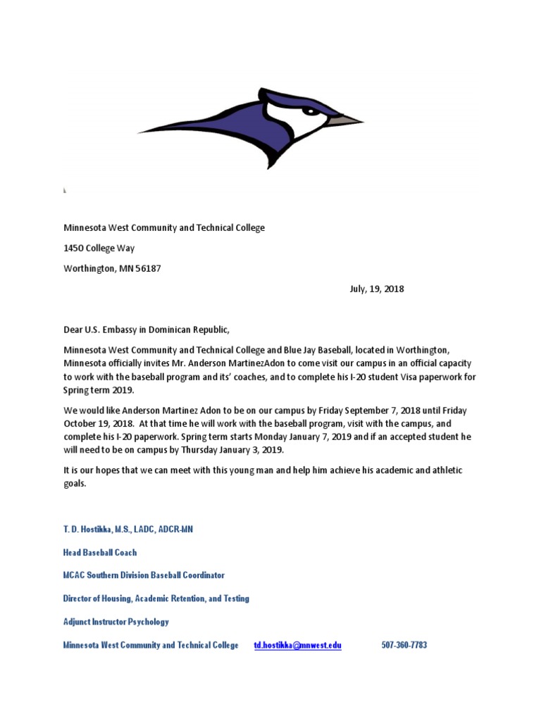 Anderson Letter | PDF