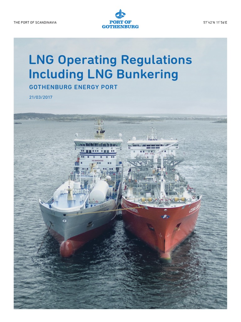 LNG Bunkering Regulations for Gothenburg | PDF | Liquefied Natural Gas ...