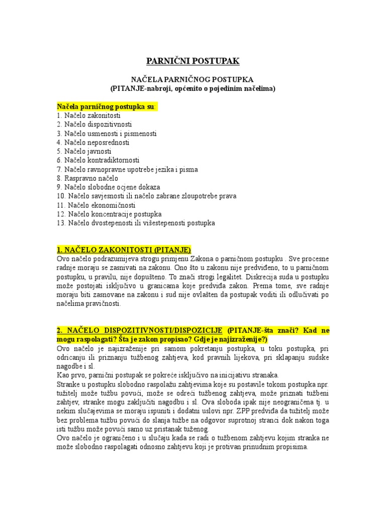 Skripta Za Pravosudni-Gradjansko Pravo | PDF