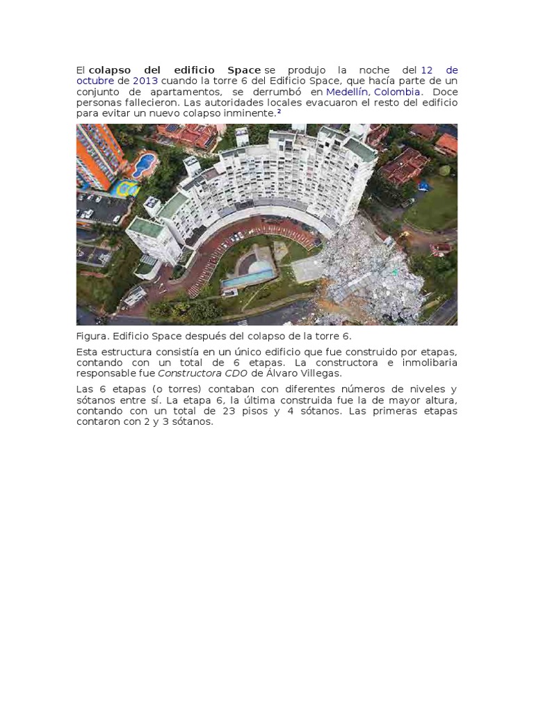 Colapso Estructural | PDF | Fundación (Ingeniería) | Naturaleza