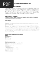 Nremt Skills Sheets | PDF | Cardiopulmonary Resuscitation | Emergency ...