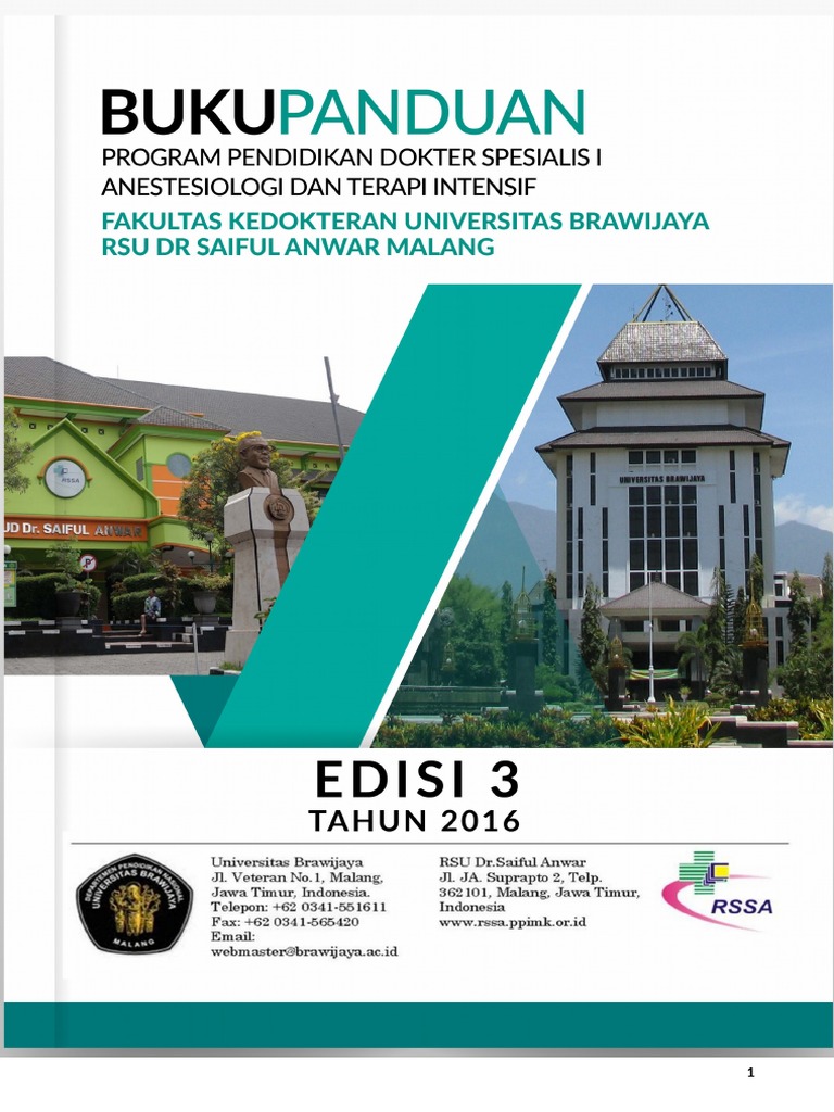 Buku Panduan PPDS UB Revisi 2016-Odi-Edit1 | PDF