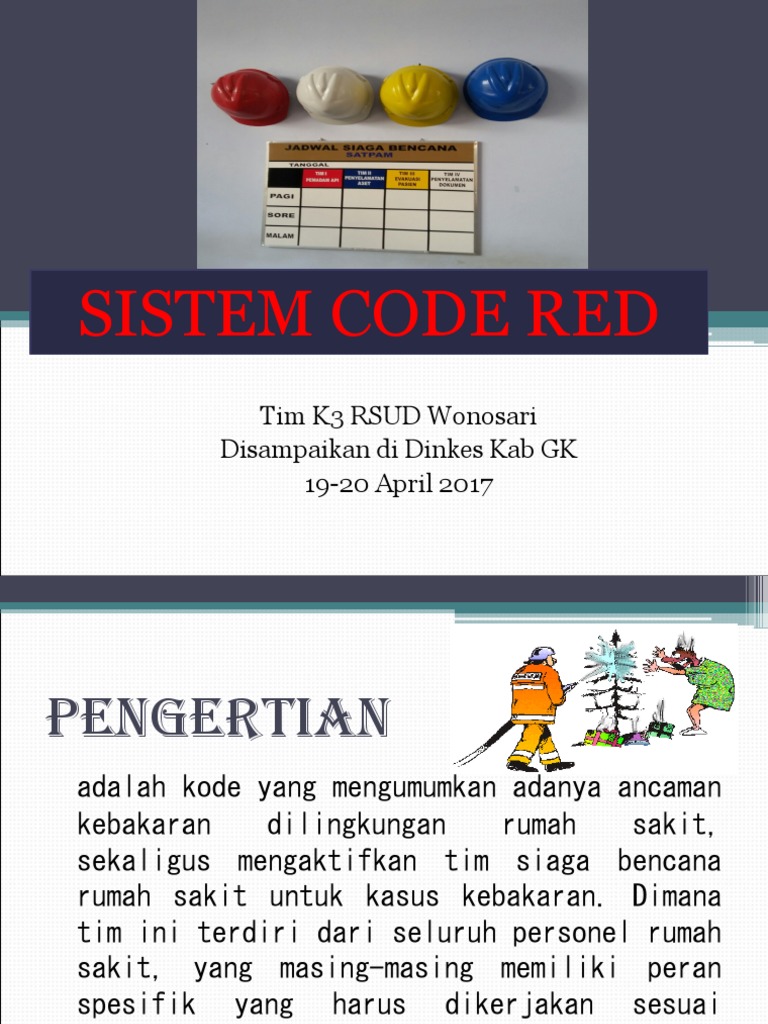Sistem Code Red | PDF
