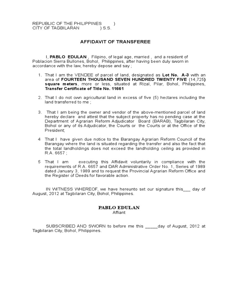 Dar Letter Request | PDF | Affidavit | Virtue