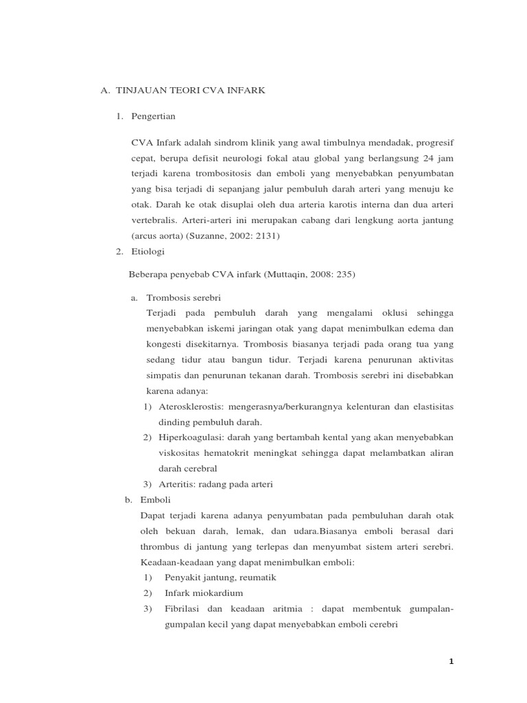 LP Stroke Infark | PDF