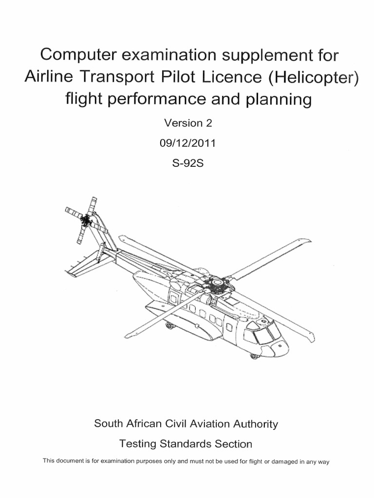 S-92 Examination Manual Version 2 | PDF