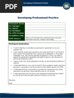 RCOT CDF Pillars and Standards Into CPD Reflection | PDF | Occupational ...