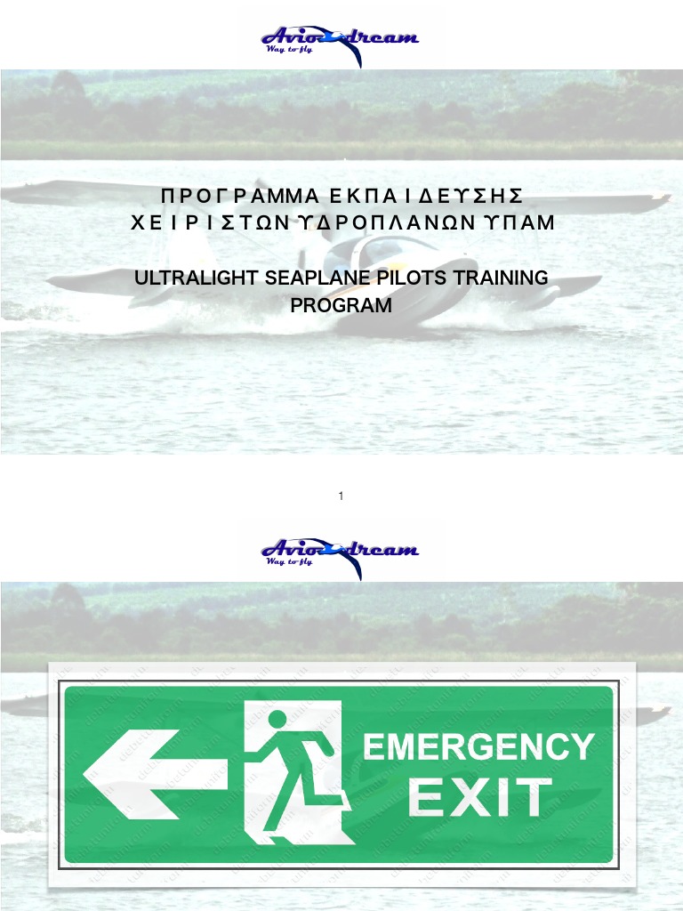 Ulm Seaplane Pilots Training Program 2 | PDF | Takeoff | Knot