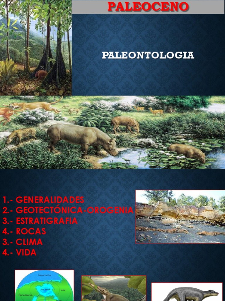 Características del Paleoceno | PDF | Ciencias de la Tierra | Naturaleza