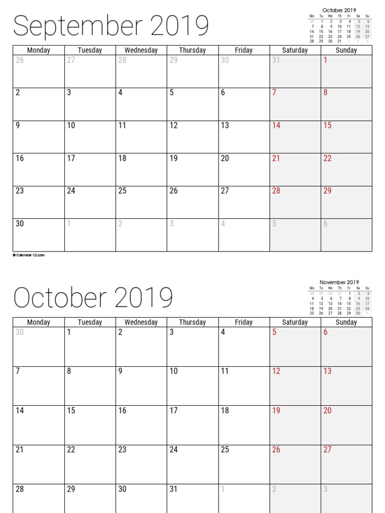 September 2019 - August 2020 | PDF | Sports | Leisure