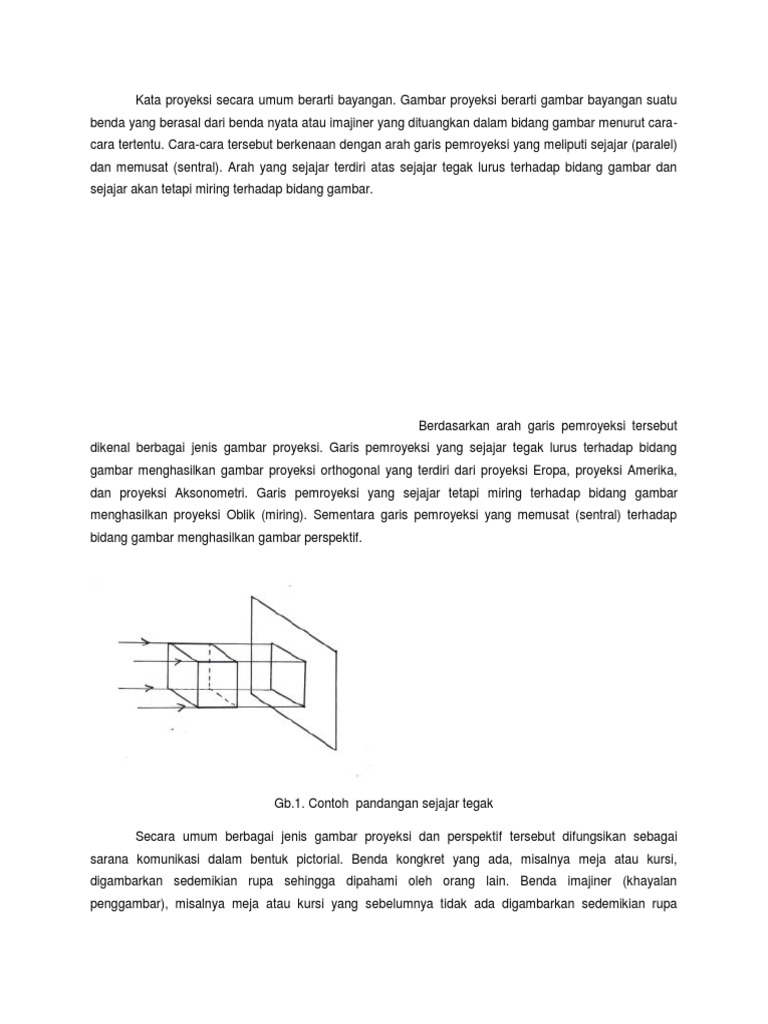 Bahan Proyeksi | PDF