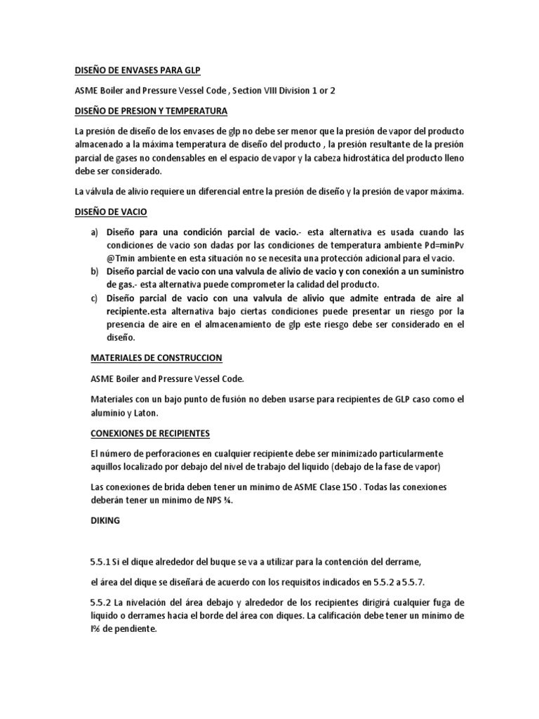 Api 2510 | PDF | Tanques | Vacío