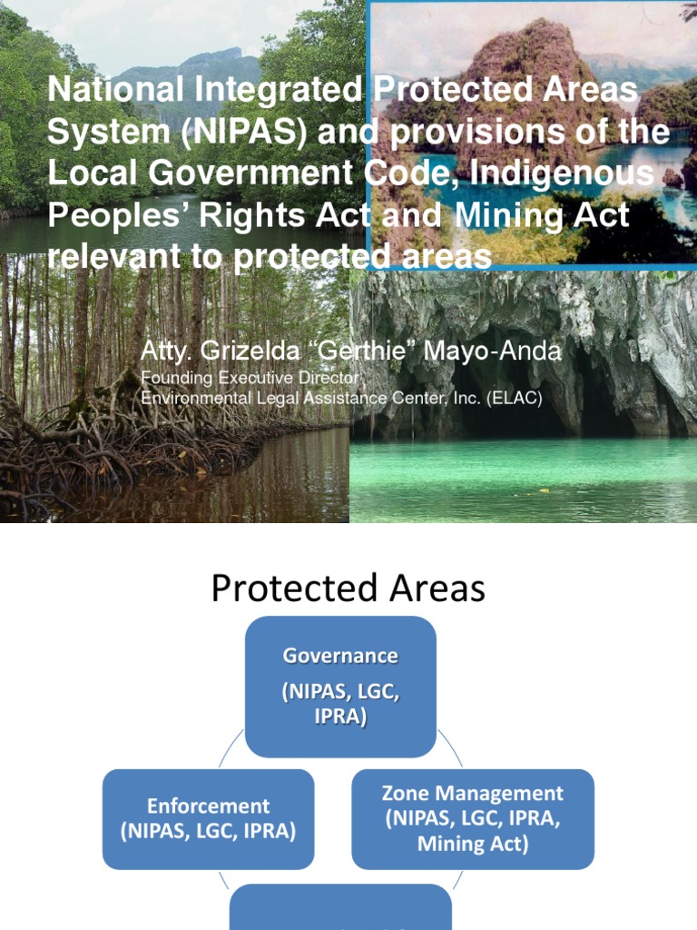 Nipas Act, Ipra, LGC - Atty. Mayo-Anda | PDF | Protected Area | Mining