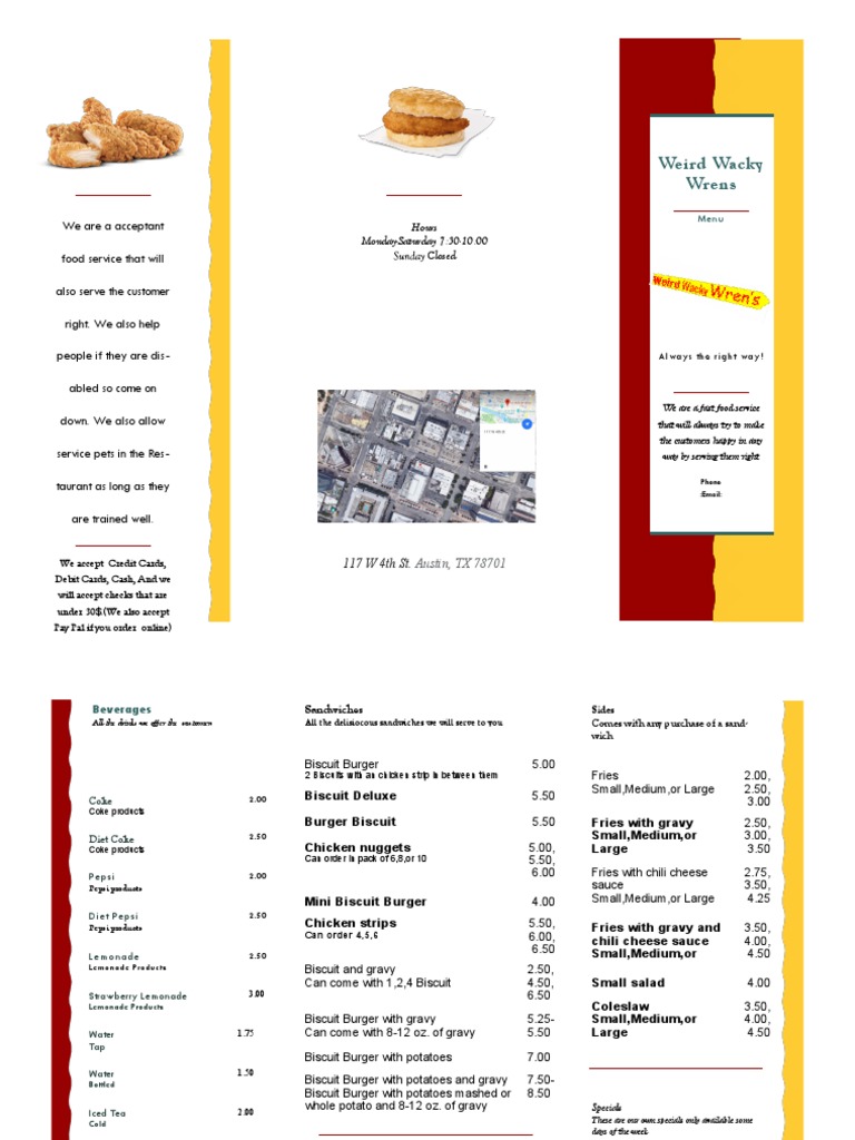 Finished Menu | PDF | Milkshake | Cooking