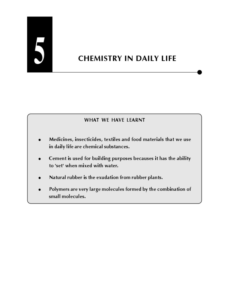 Chemistry in Daily Life | PDF