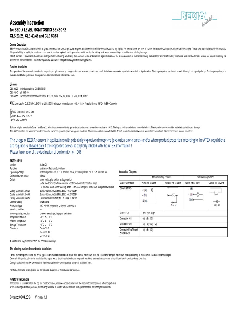 Bedia Assembly Cls | Download Free PDF | Switch | Electrical Connector