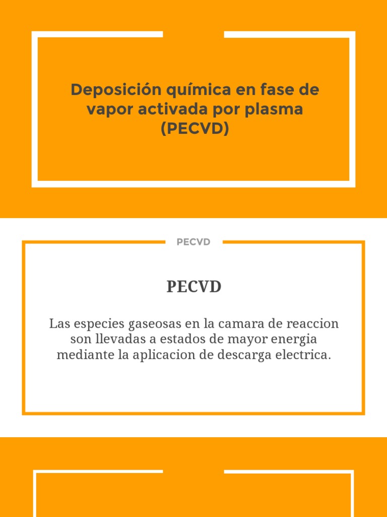 PECVD | PDF | Plasma (Física) | Ion