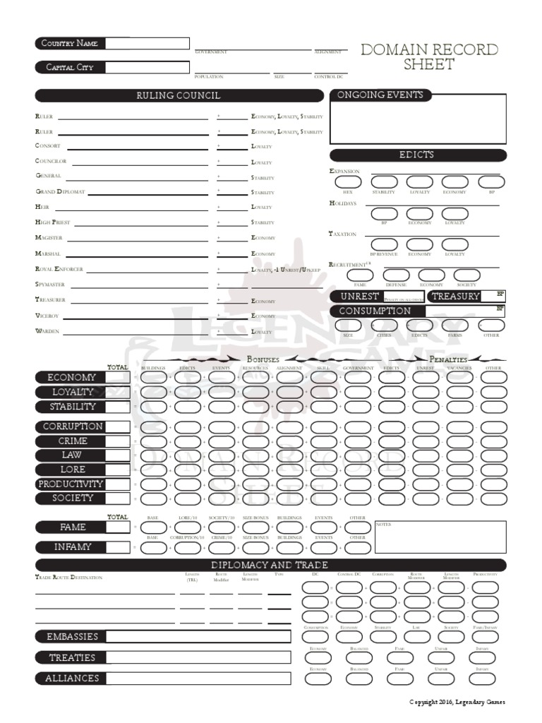 Domain Record Sheet | PDF | Public Sphere | Government