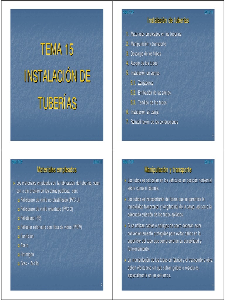 NTP Iso 4435 PVC Tuberia | PDF | Tubería (transporte de fluidos) | Bomba