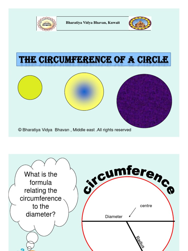 Discovering Circumference | PDF | Pi | Ratio