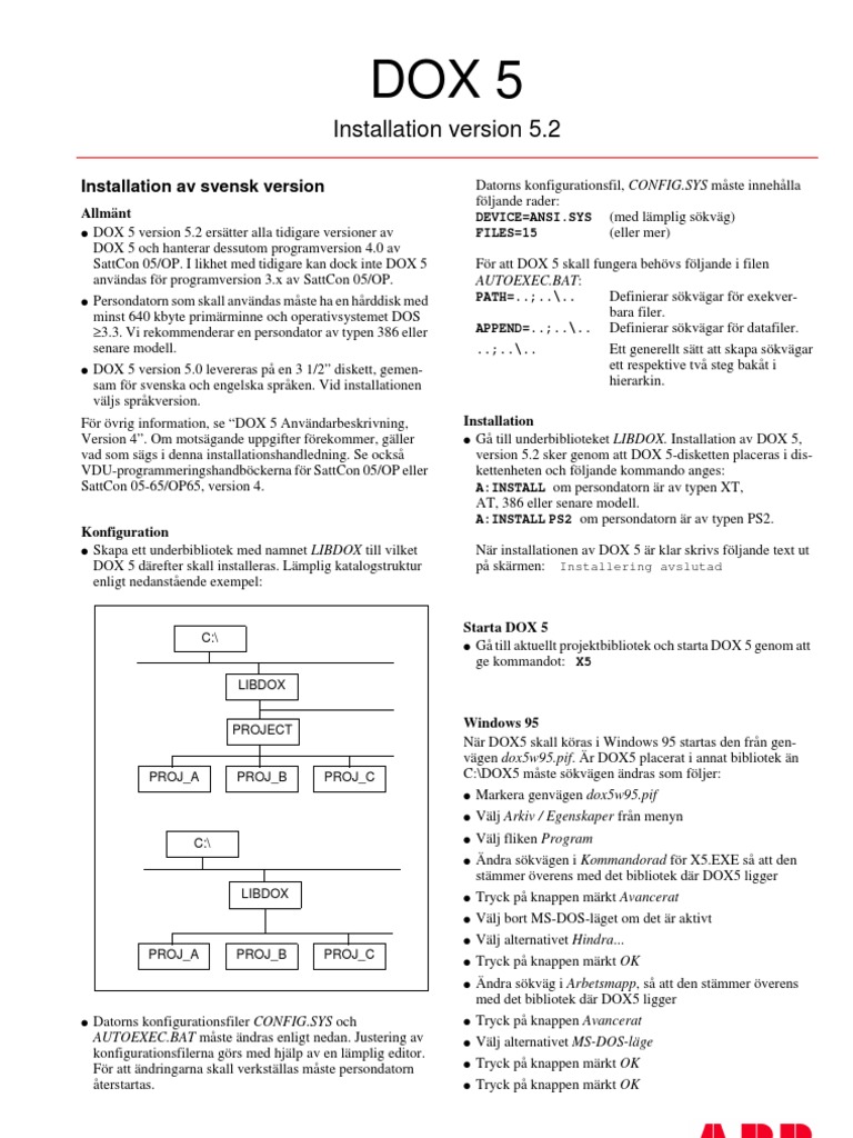 en DOX 5 v5.2 Installation | PDF